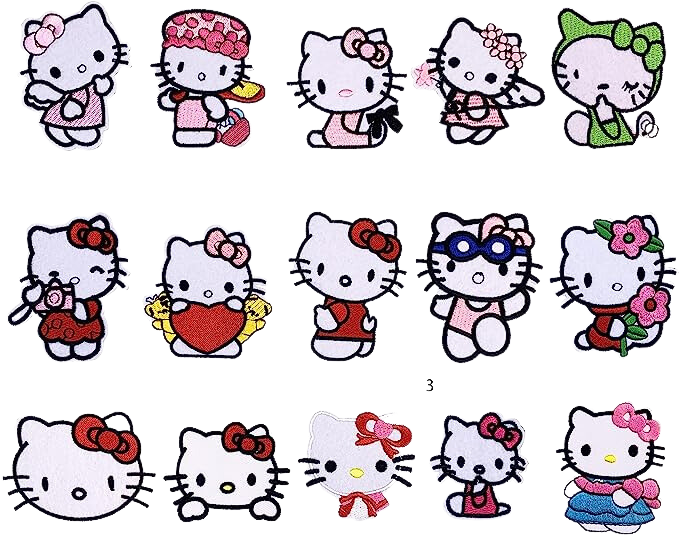 Hello Kitty Patches – Happy Barb